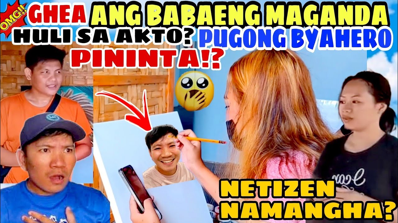 HALA,GHEA ANG BABAENG MAGANDA HULI SA AKTO?PUGONG BYAHERO PININTA ...