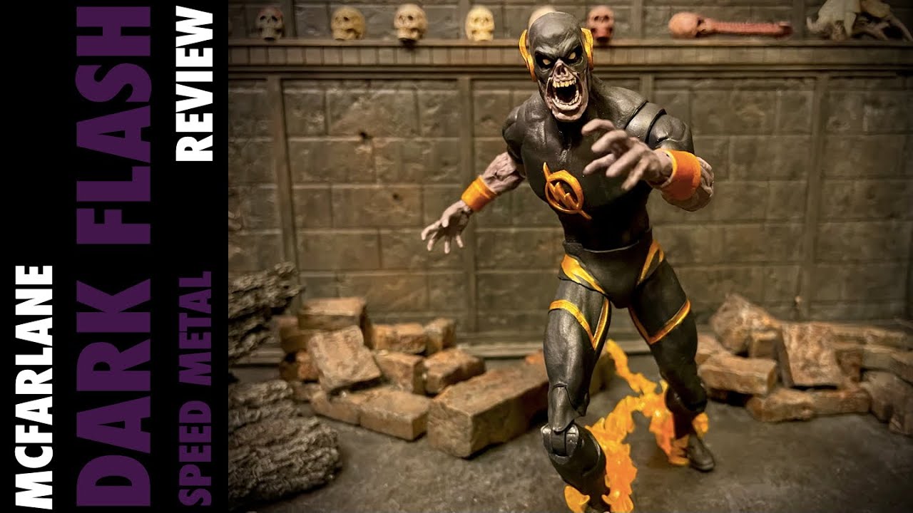 McFarlane Dark Flash- Speed Metal- Review - YouTube