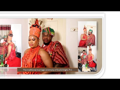 The traditional marriage ceremony of Eva & Bright. Pt 1 - YouTube