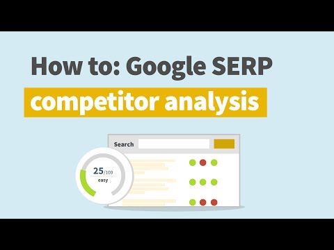 How to do Google SERP analysis