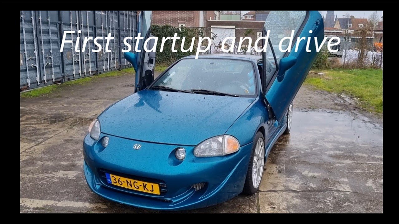 Project Del Sol first startup and drive - YouTube