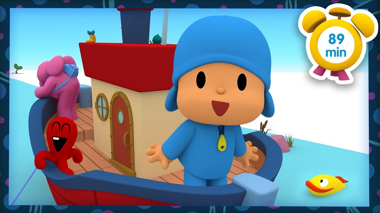 ⛴ POCOYO in ENGLISH - Pocoyo's Boat Trip [89 min] | Full Episodes ...