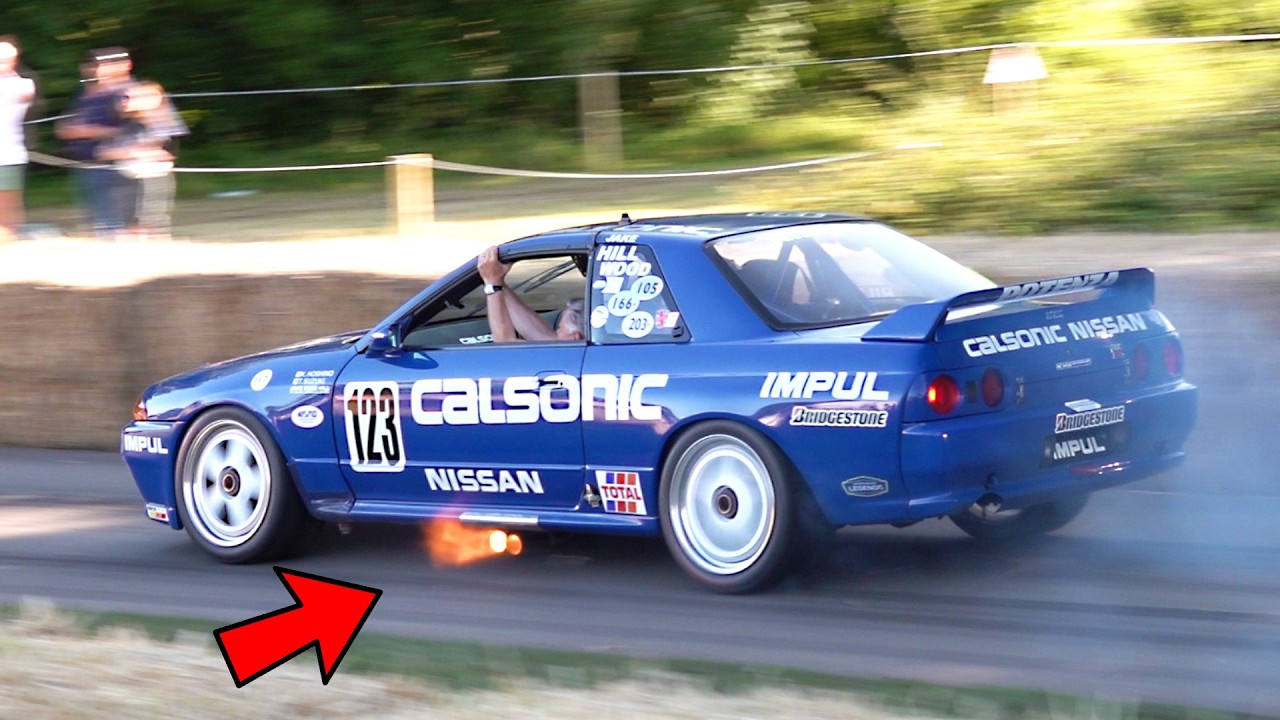 Nissan Skyline R32 GT-R Group A - Twin-Turbo RB26 Engine Sound ...