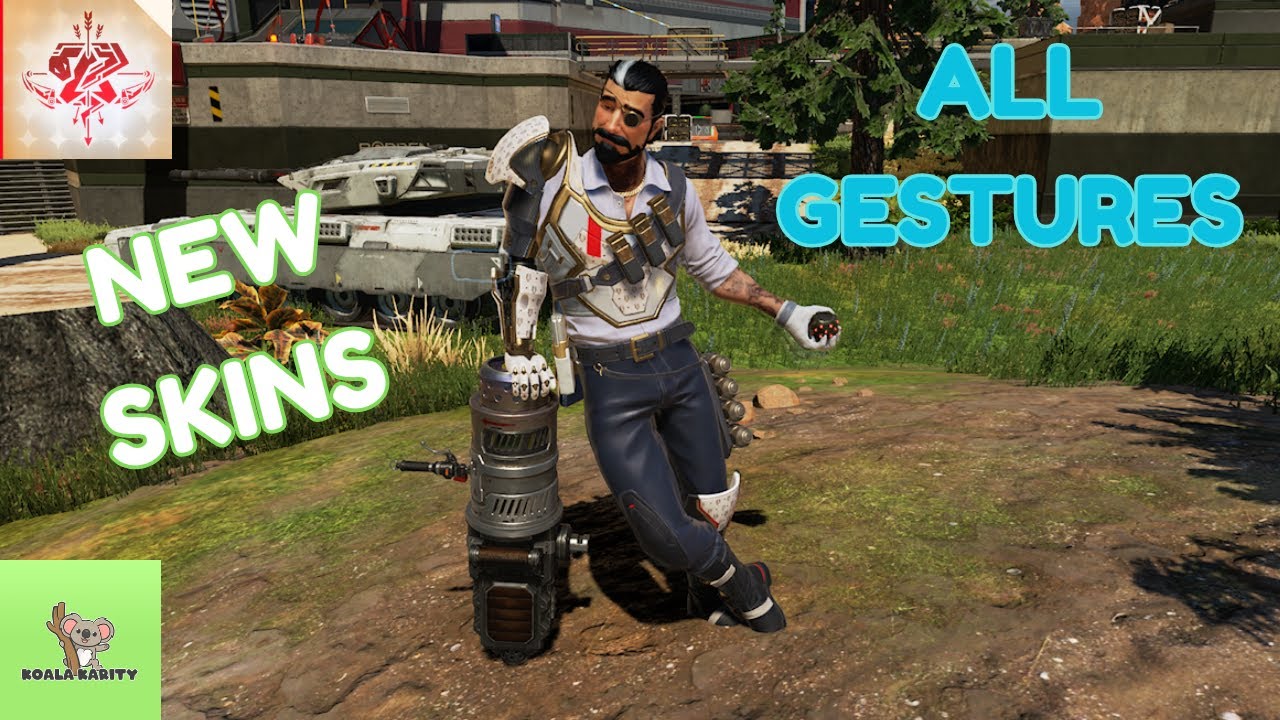 New Legendary Skin for Fuse (Signature Print), All Gestures. [Apex ...