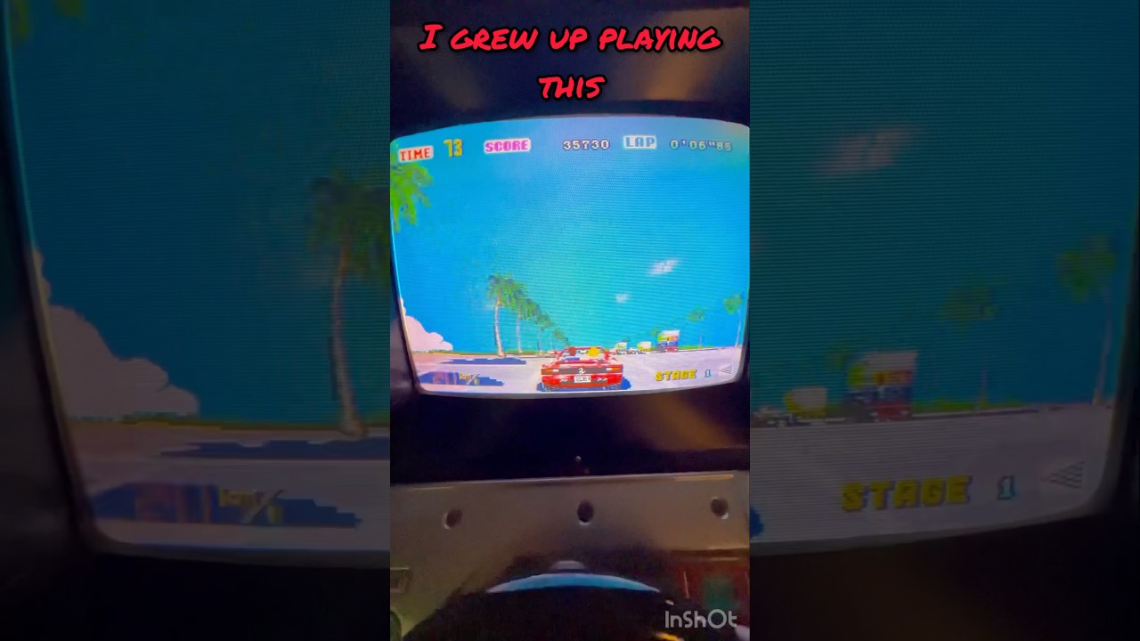 OutRun Sega Arcade - Retro Racing Gaming Flashback - YouTube