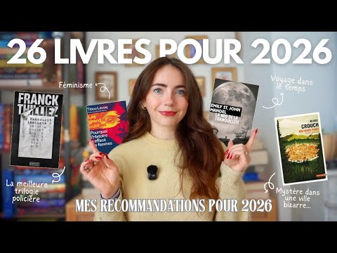 26 livres pour 2026 🗓️📚 Les livres que VOUS devez lire cette année