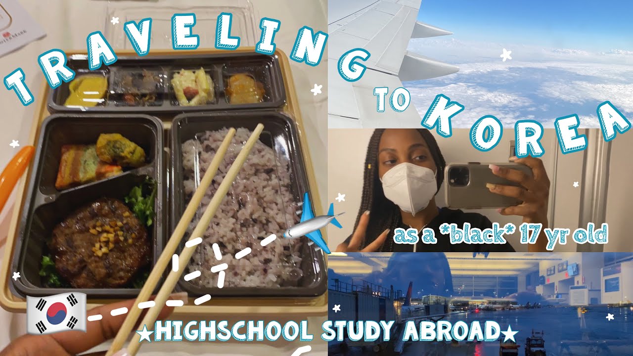 FLY with ME to SOUTH KOREA🇰🇷 at 17! prep, airport, hotel | H.S Study ...
