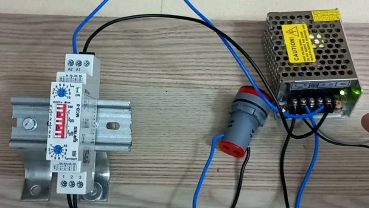 MCB 9 Zaman Rölesi Ayarı Nasıl Yapılır Timer setting Düz zaman rölesi ...