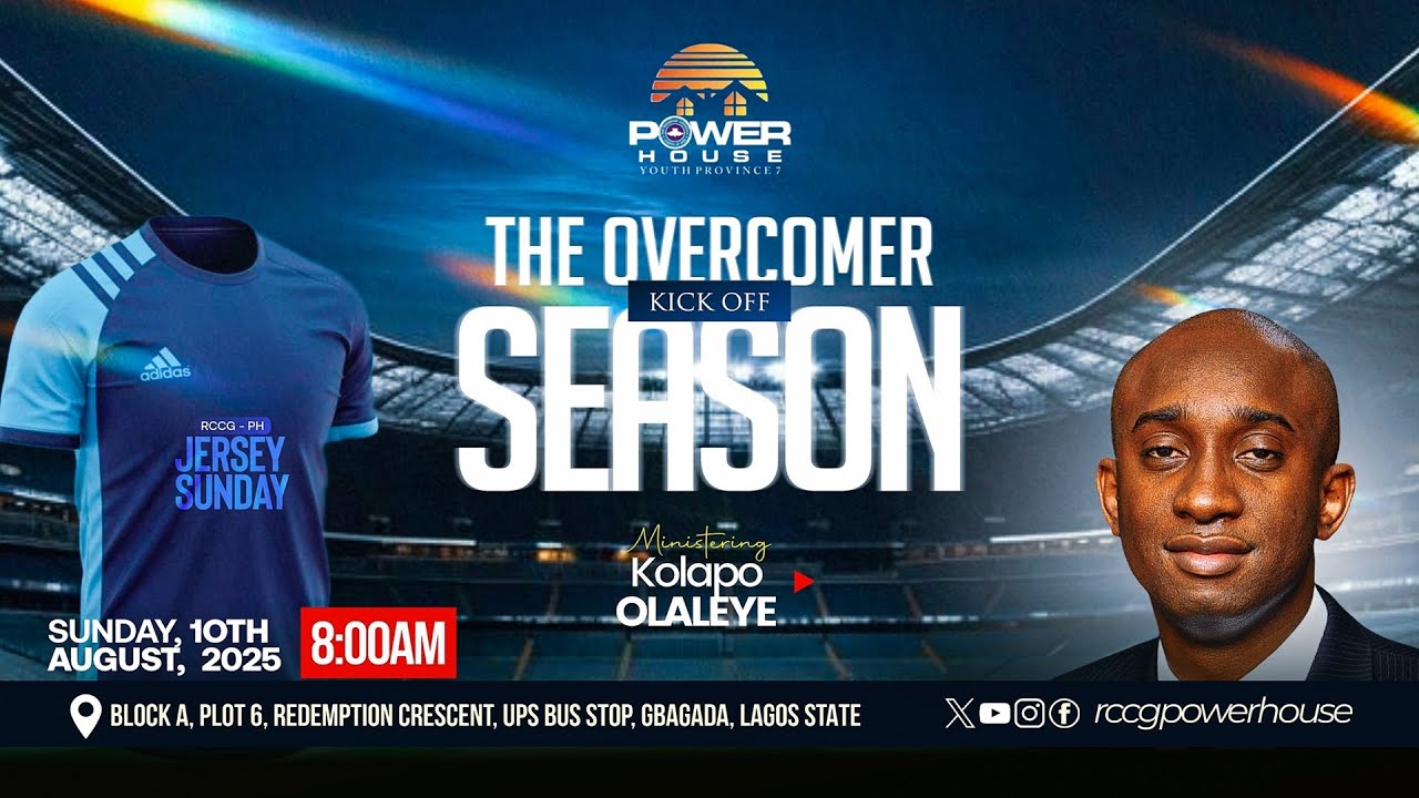 SUNDAY SERVICE || THE OVERCOMER SEASON KICK OFF || PST. KOLAPO OLALEYE ...