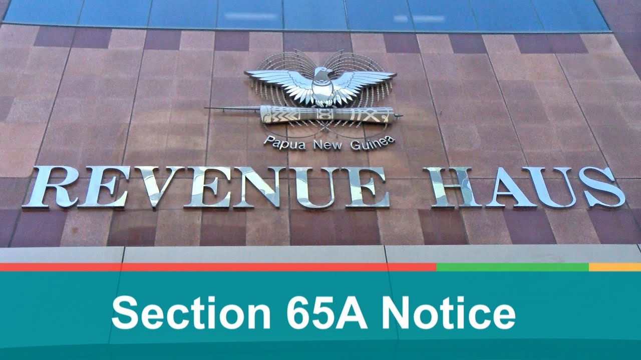 Section 65A Notice - YouTube