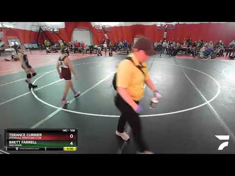 106 Lbs Cons. Round 2 - Brett Farrell, Wisconsin Vs Terance Currier ...