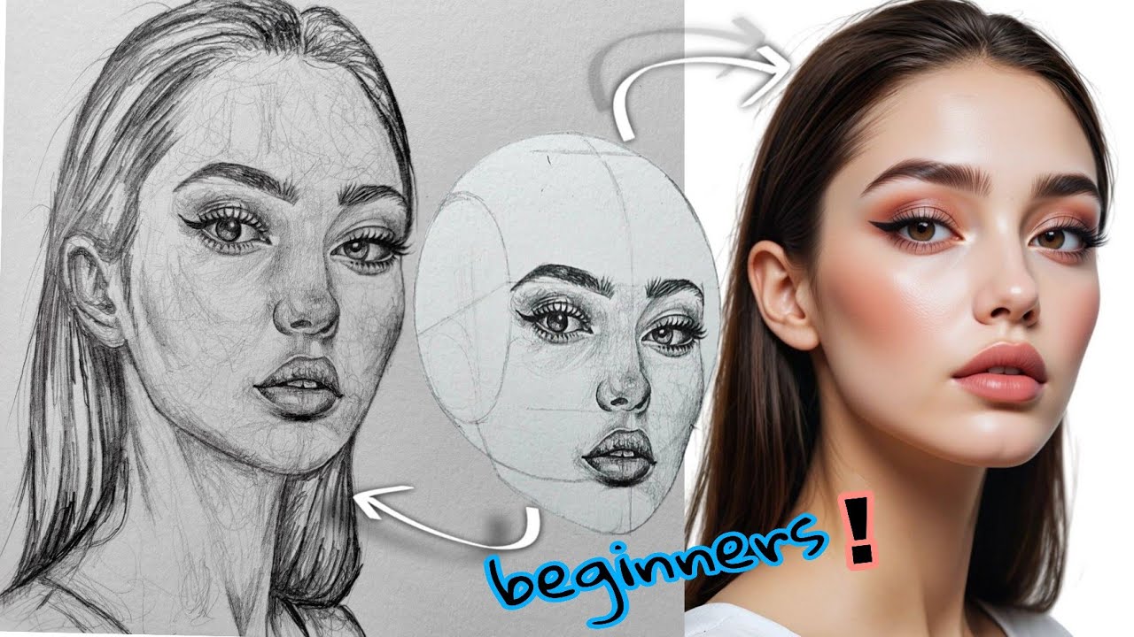 Unlock Easy Face Drawing with the Loomis Approach !! - YouTube