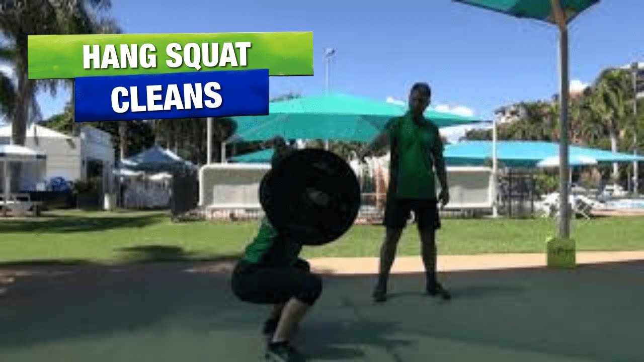 Hang Squat Cleans Tutorial - YouTube