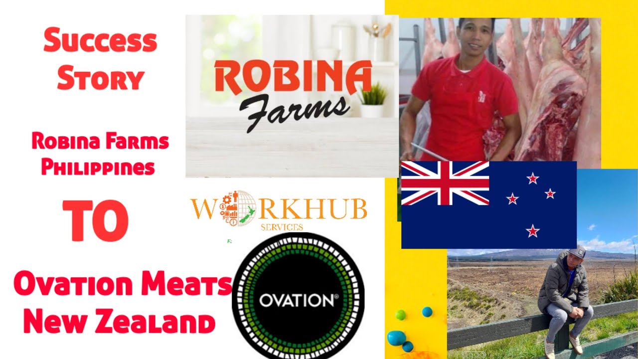From Robina Farm Philippines 🇵🇭 to Ovation Meats New Zealand - YouTube