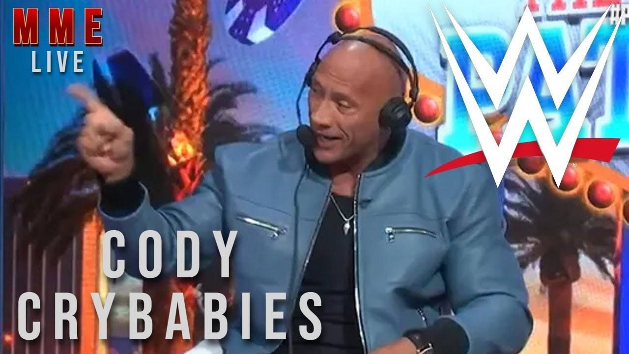 THE ROCK MAKES GROWN MEN CRY!!! AND SAVES THE WWE!!! | MME LIVE - YouTube