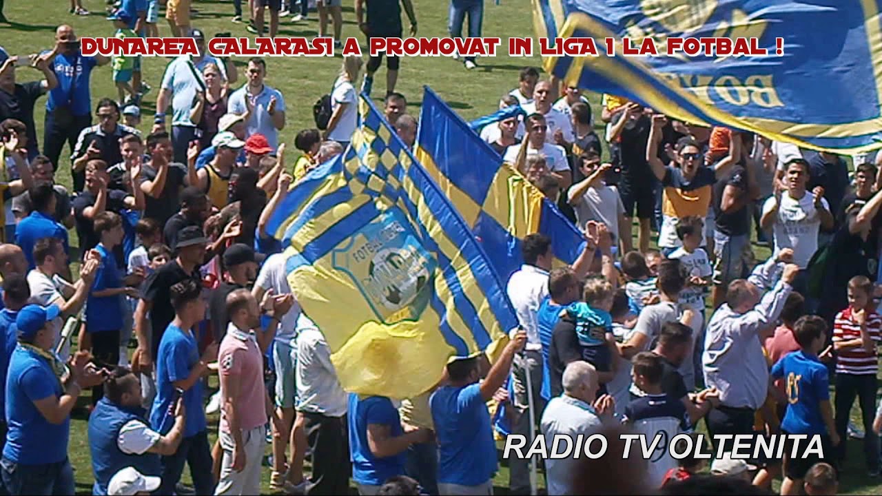 DUNAREA CALARASI - PROMOVARE IN LIGA 1 ! - YouTube