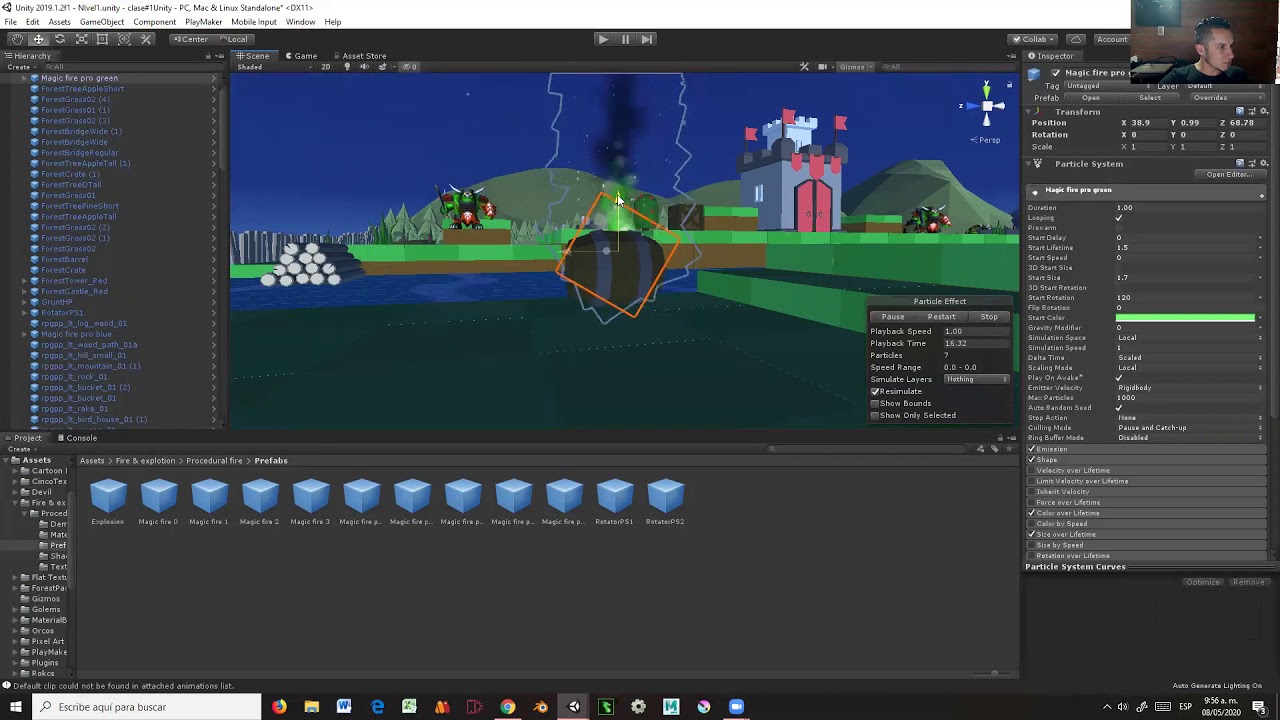 Clase#8 Panel Animation y animaciones con unity - YouTube