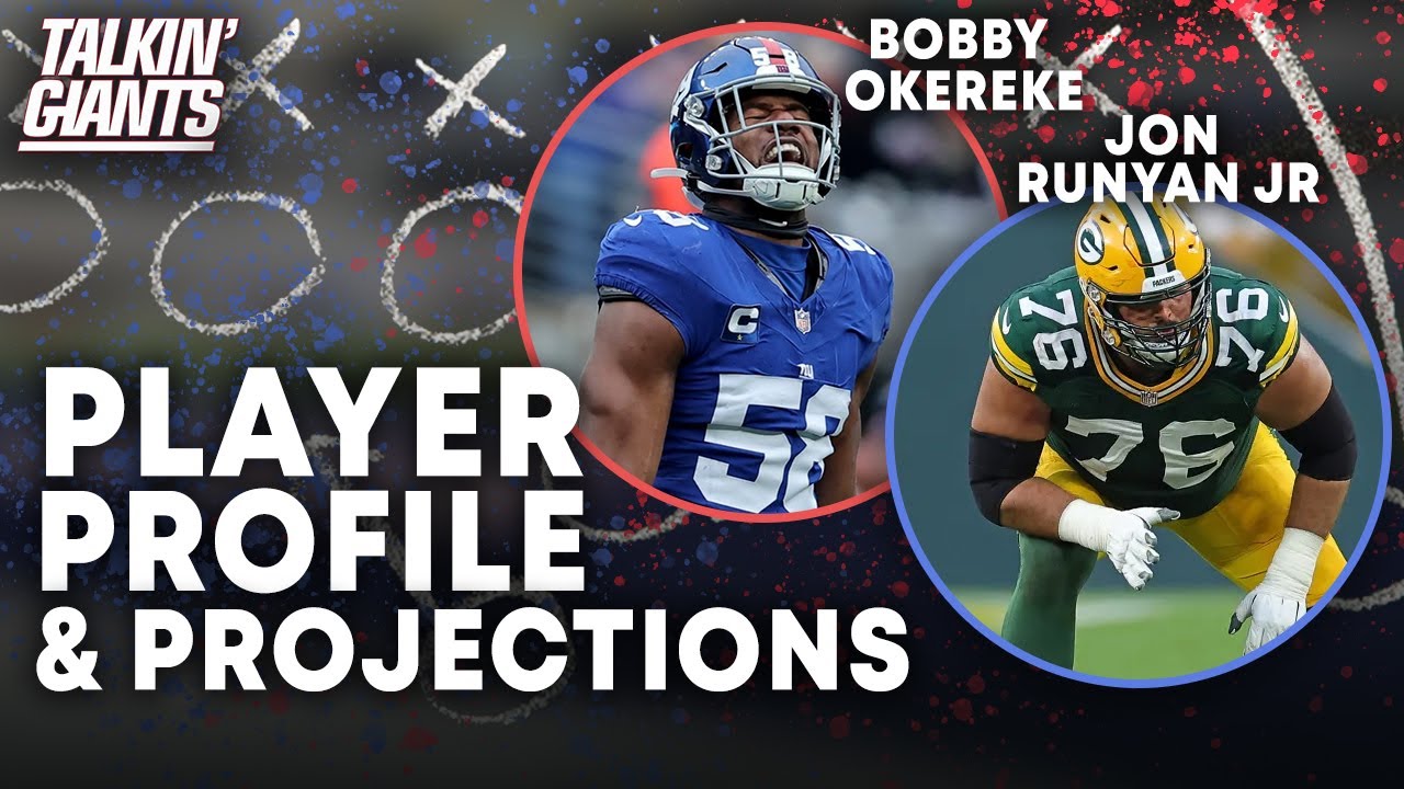 759 | Jon Runyan Jr & Bobby Okereke | Giants Player, Profile ...