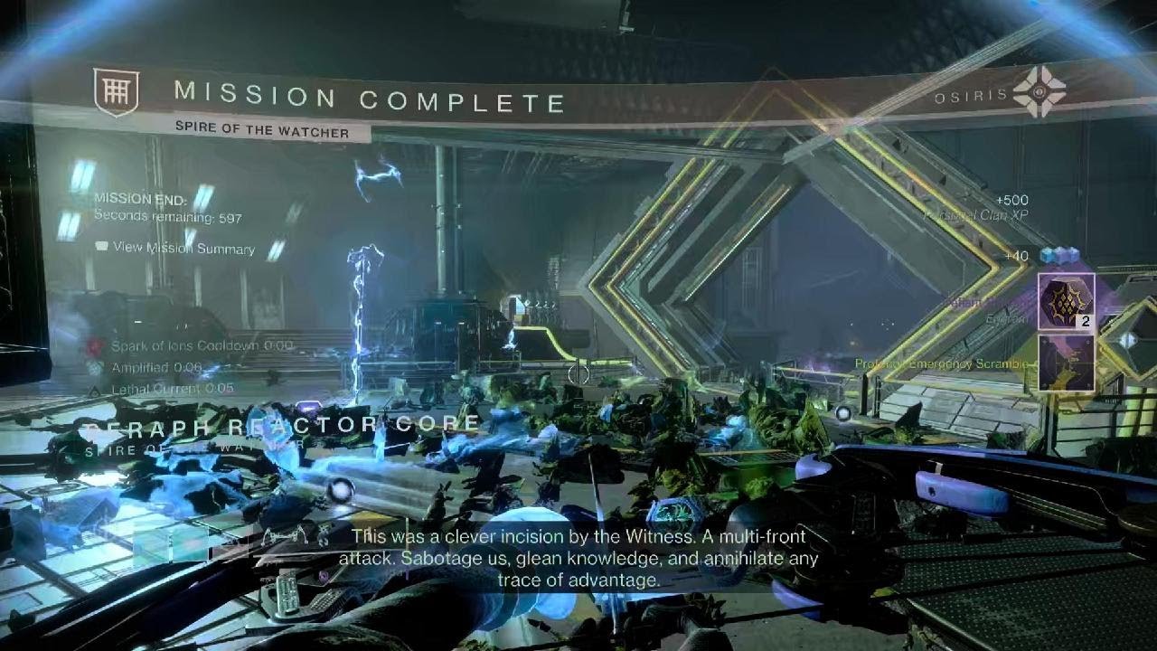 Destiny 2 MASTER Spire of the Watcher Boss Persys Insta-kill Cheese PS5 ...