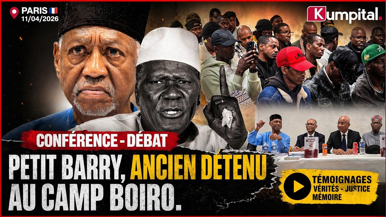 CAMP BOIRO : Le témoignage glaçant de Petit Barry à Paris 🇫🇷 - YouTube