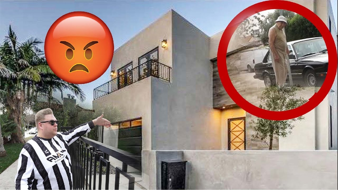 TRYING TO GET INTO THE OLD TEAM 10 HOUSE (NEIGHBORS GOT MAD) - YouTube