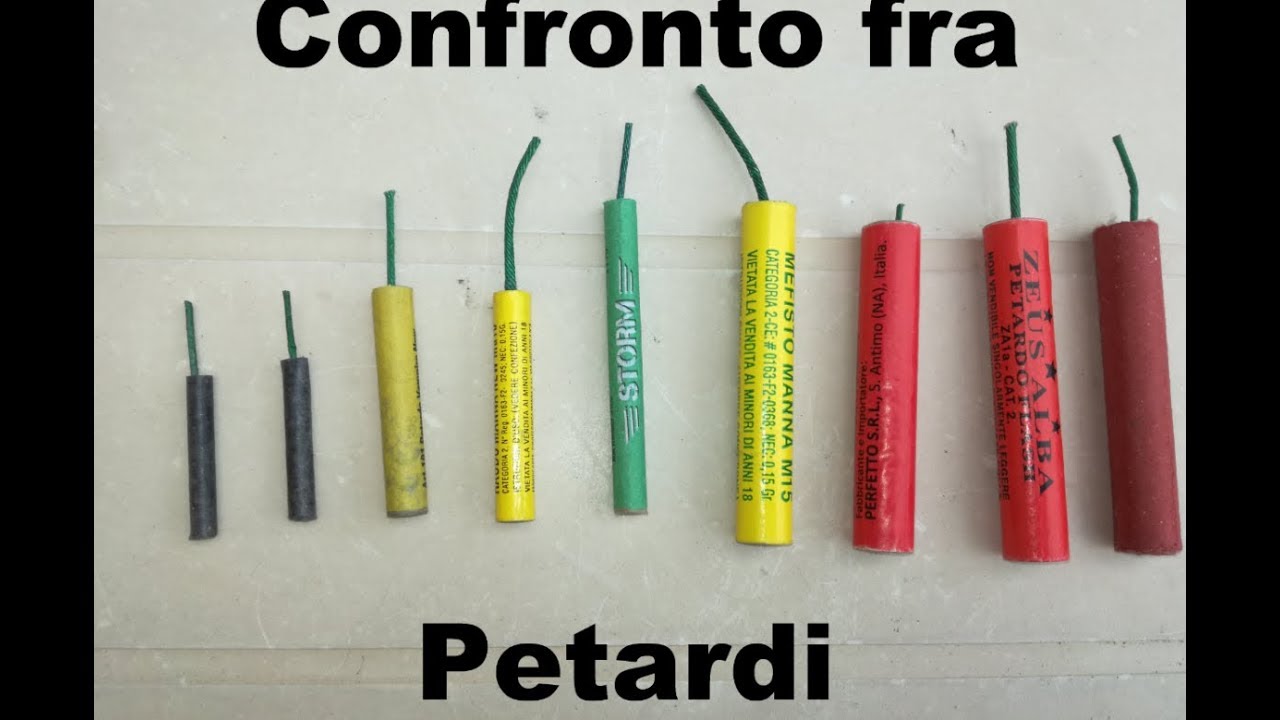 Confronto fra petardi (Ho fatto esplodere il tavolo) 01 - YouTube