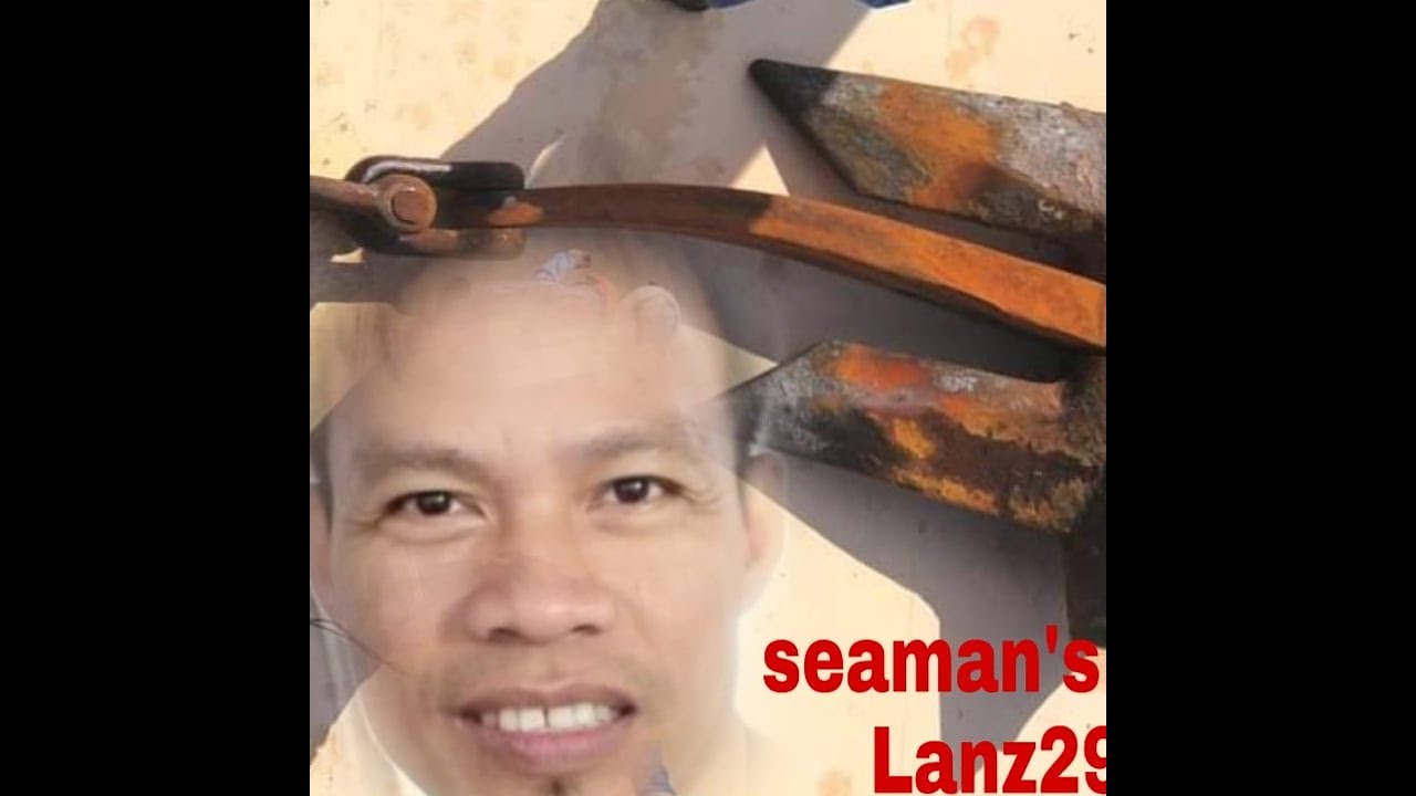 Anchor deformed during anchorage in bad weather - YouTube