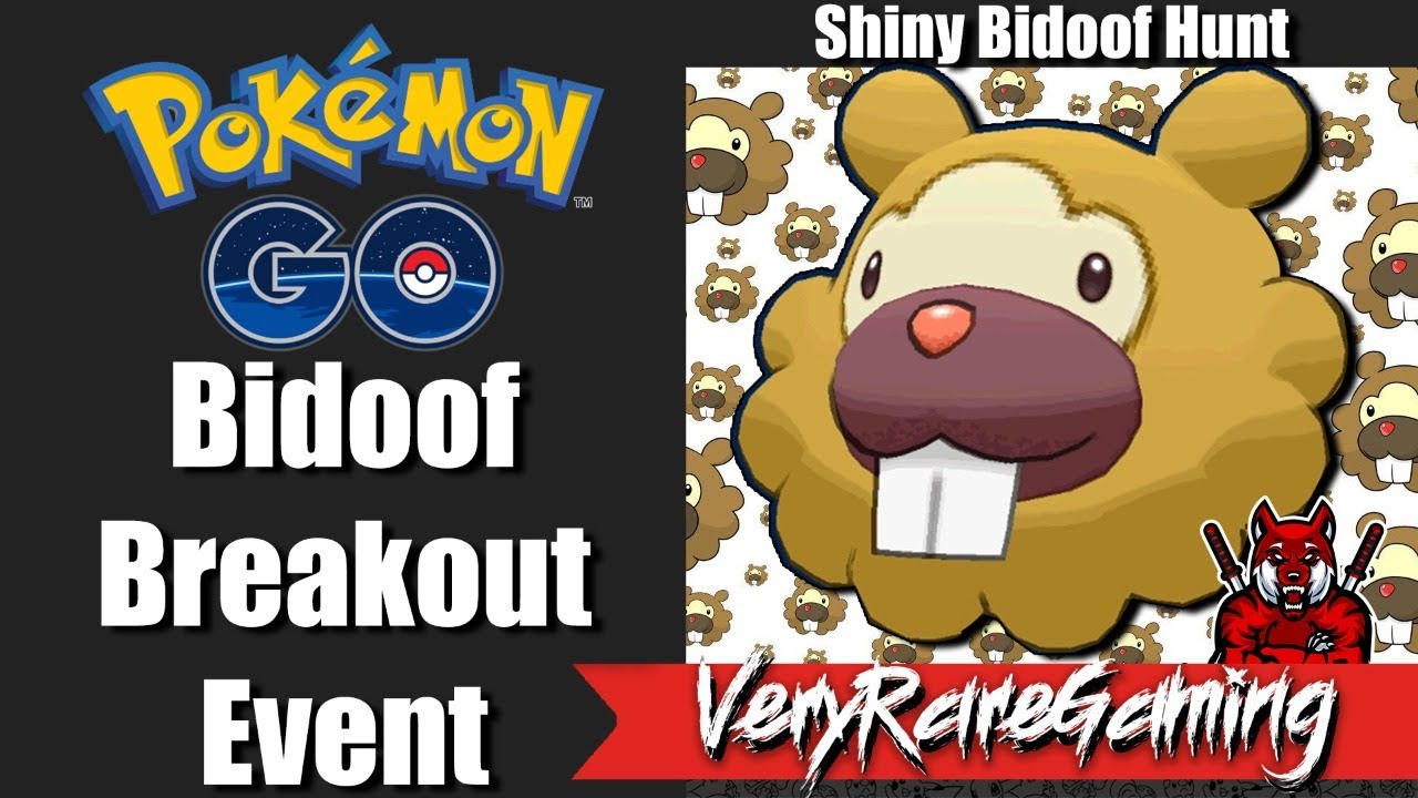 Bidoof Breakout Event in Pokemon Go | Shiny Bidoof | Kyoto Japan - YouTube