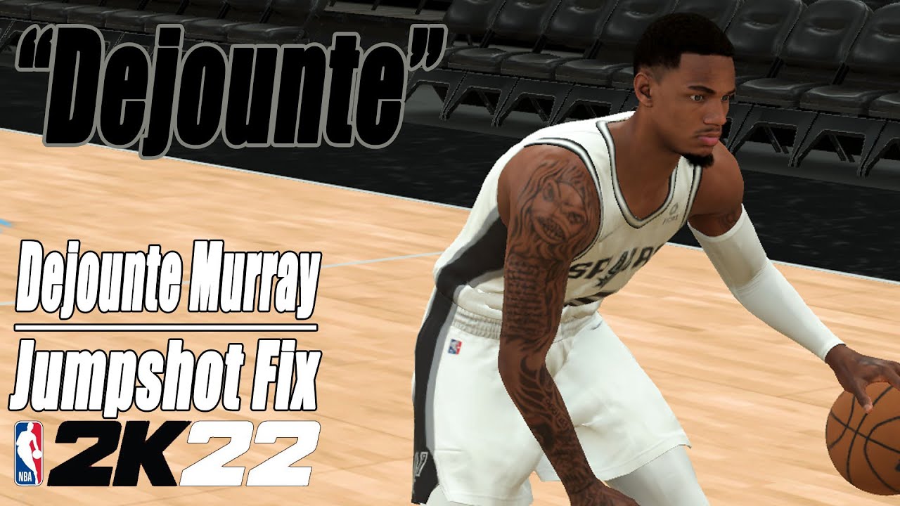 Dejounte Murray Jumpshot Fix NBA2K22 - YouTube
