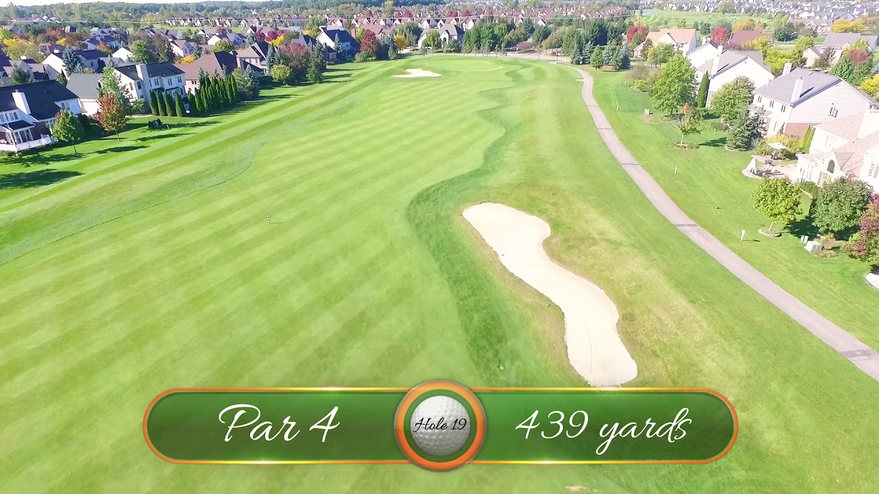 Pheasant Run Golf Course Overview: Hole 19 - YouTube