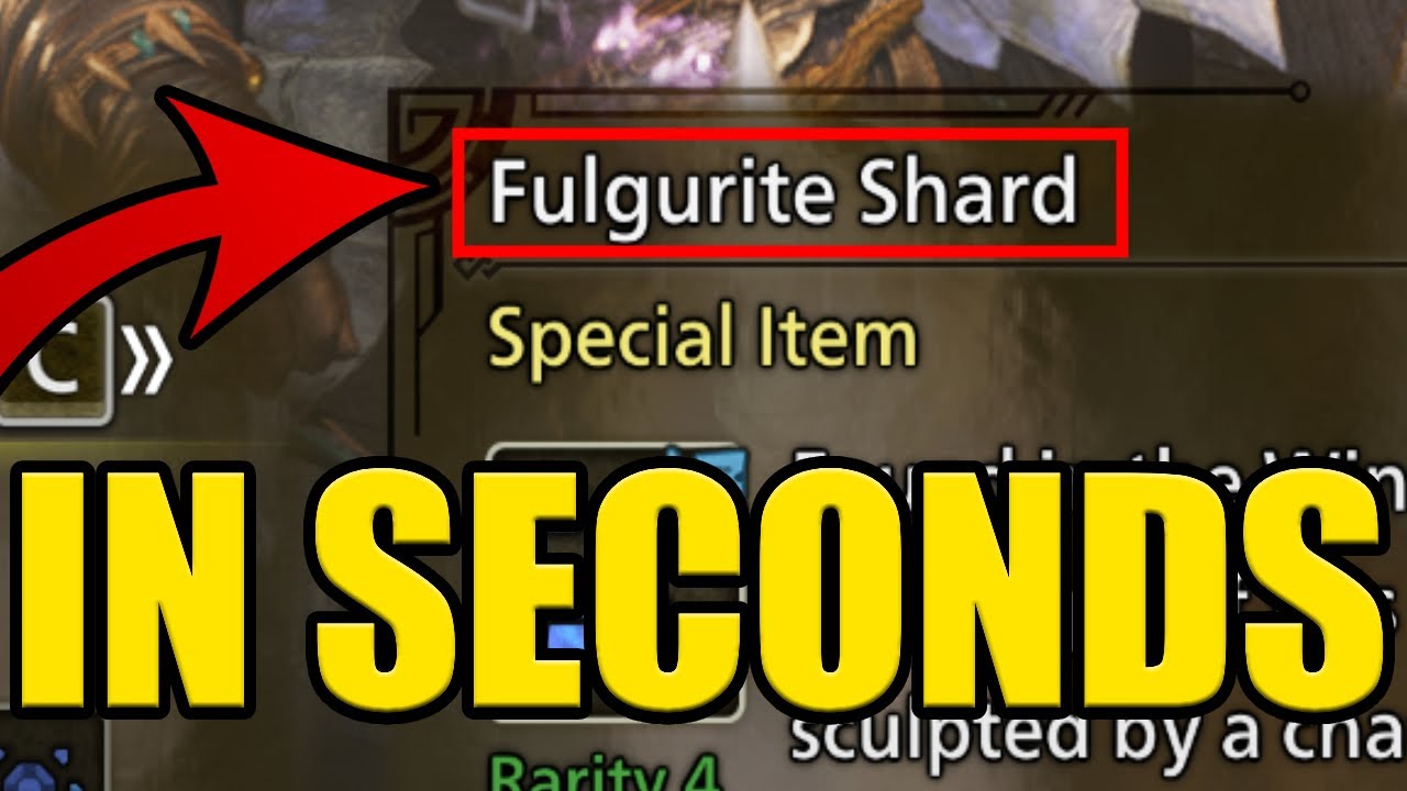 WHERE to FIND FULGURITE SHARD in MONSTER HUNTER WILDS - YouTube