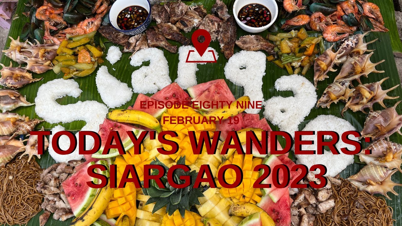 Today's Wanders: Siargao 2023 Day 5 | Island Hopping, Boodle Fight ...