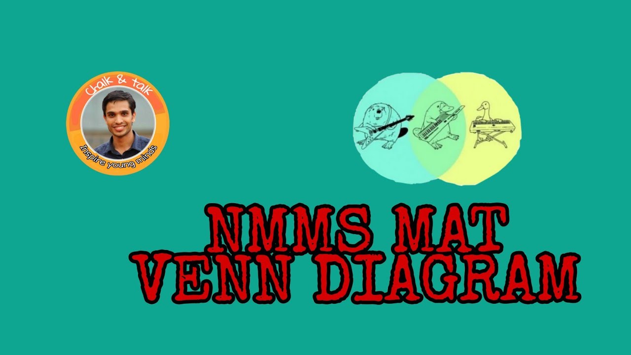 NMMS MAT||VENN DIAGRAM - YouTube