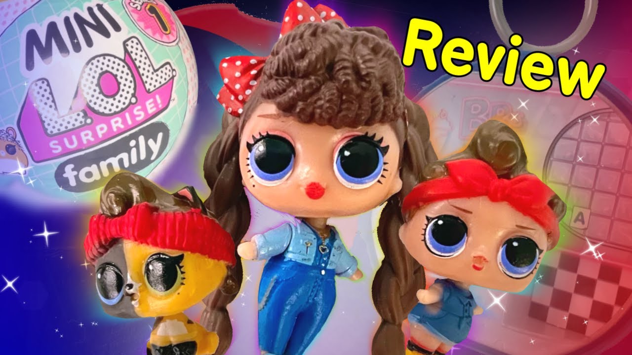LOL Surprise Mini Family Unboxing and discussion - YouTube