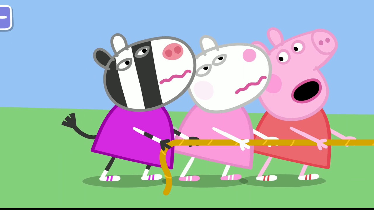 Peppa Pig Singing and Making Friends - YouTube