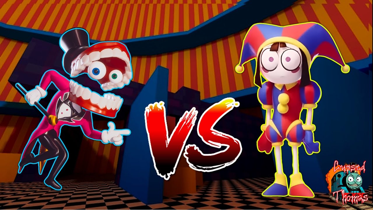 [GMOD] CAINE VS POMNI (THE AMAZING DIGITAL CIRCUS) - YouTube