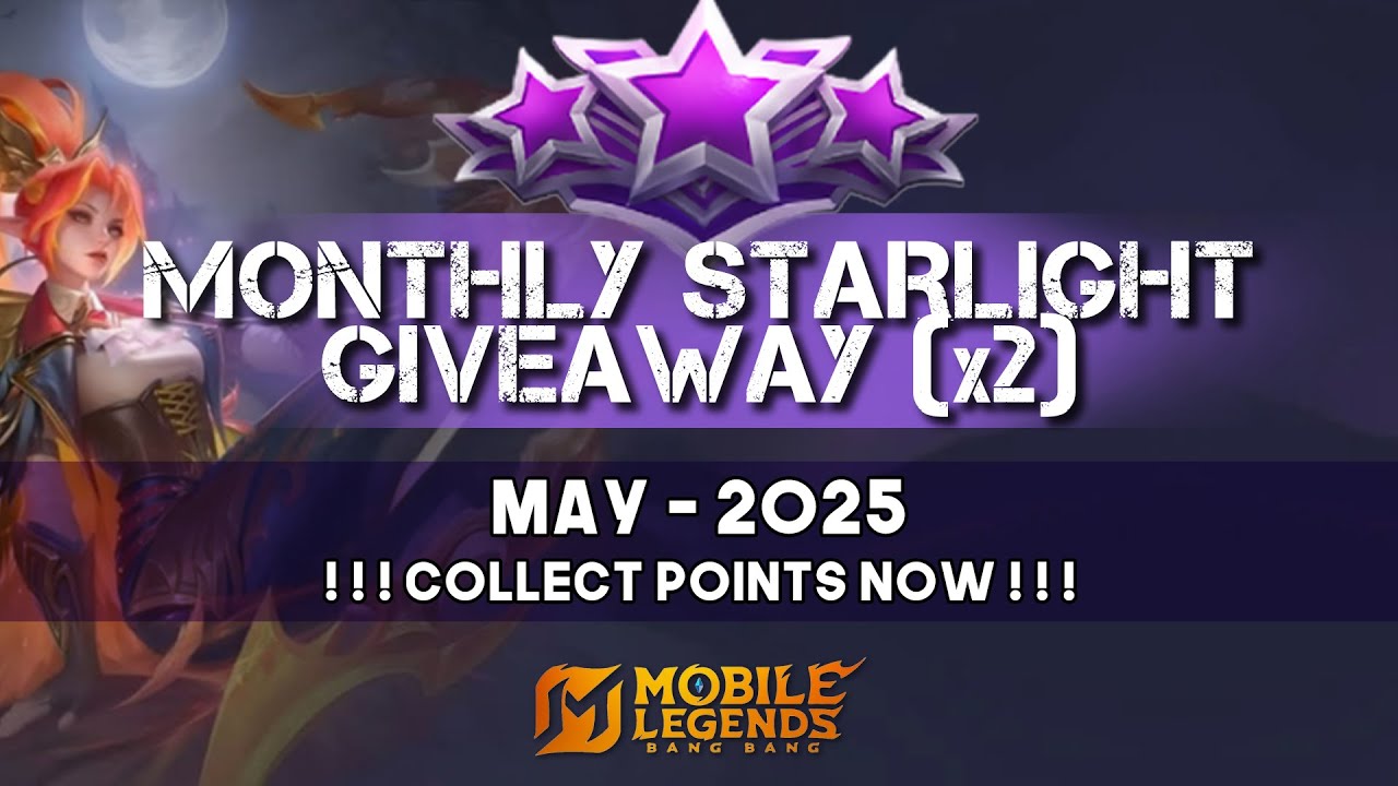 Monthly Starlight Giveaway | May 2025 | Entry Day 1 - YouTube