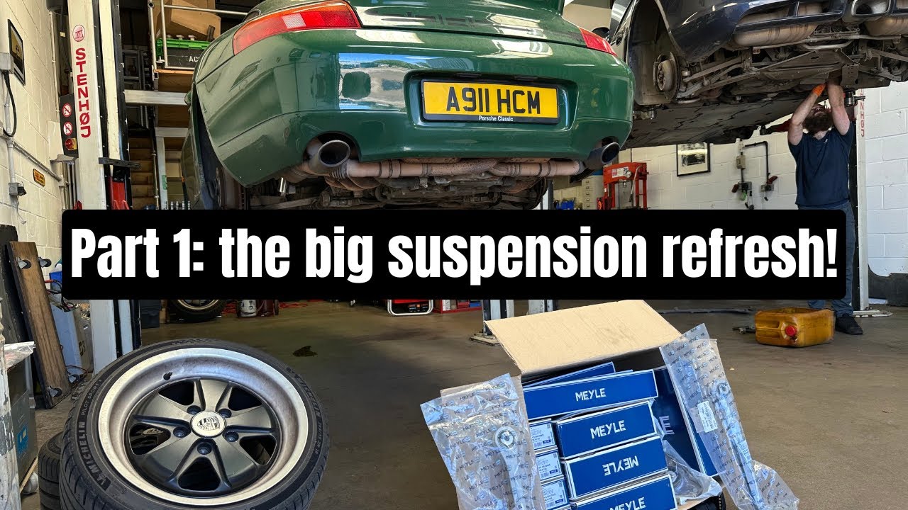 Introducing the BIG suspension overhaul on my Porsche 996! - YouTube