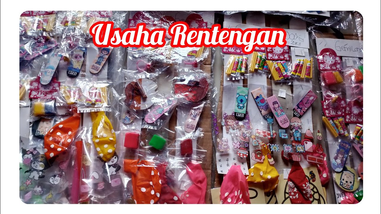 Usaha Rentengan dari Bahan Kardus - YouTube