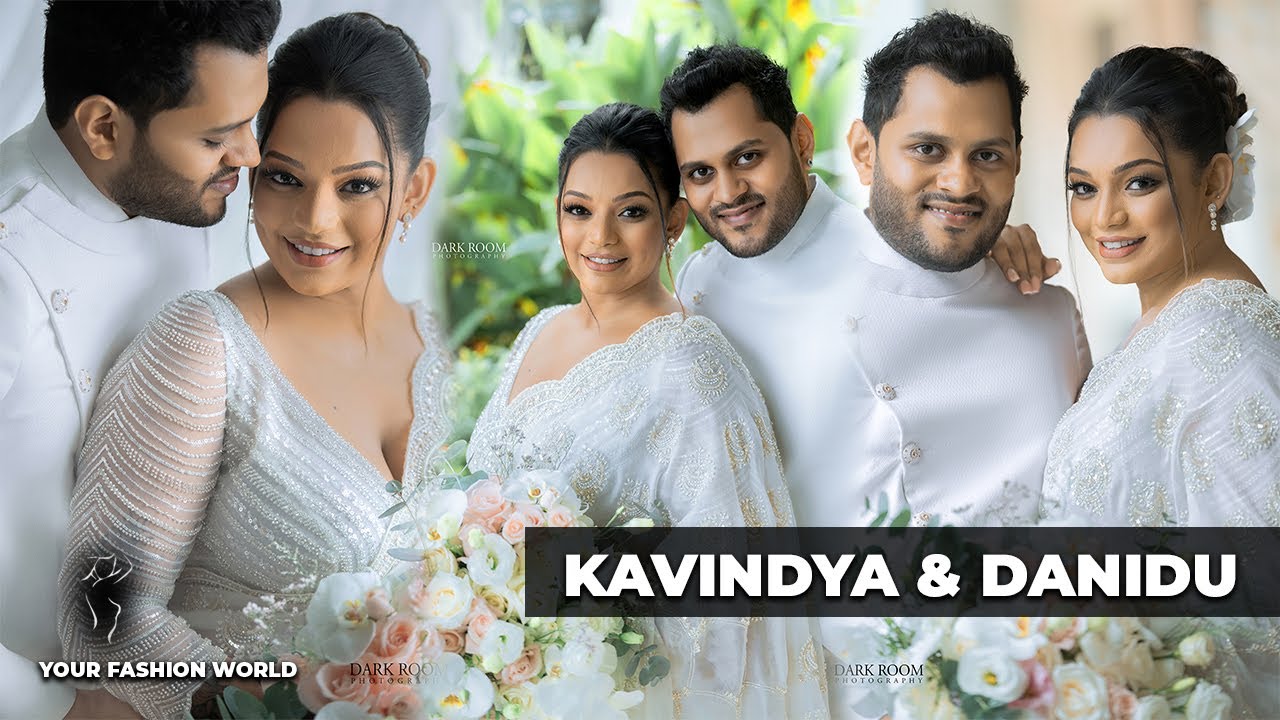 අතුලත් සමිතත් එකතුවුණ කාවින්ද්‍යා දණිදු විවාහය | Kavindya Adhikari & Danidu Wedding Photos - YouTube