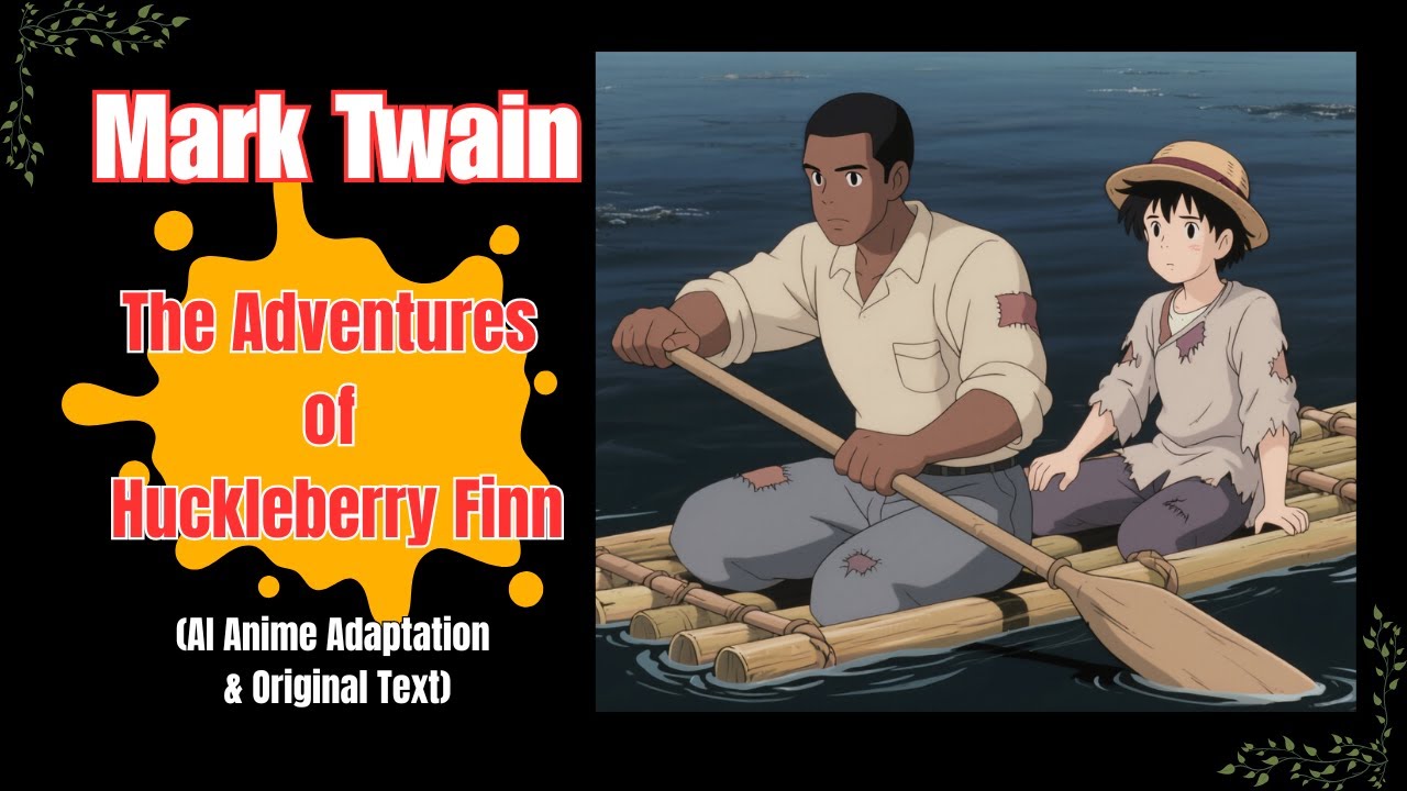 Mark Twain's Huckleberry Finn: AI Anime Adaptation & Original Text ...