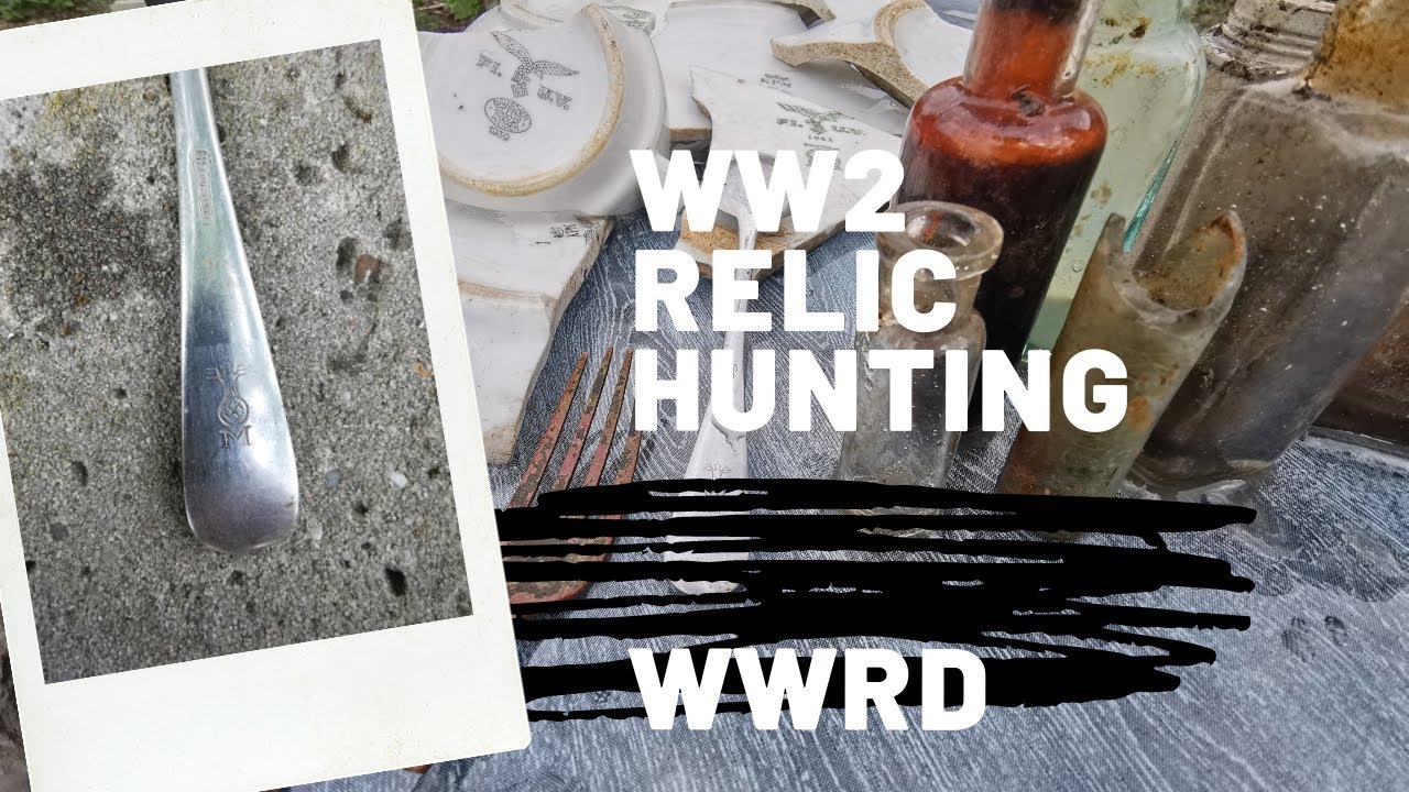 WW2 Forgotten Forest relic hunting PART 1 - YouTube