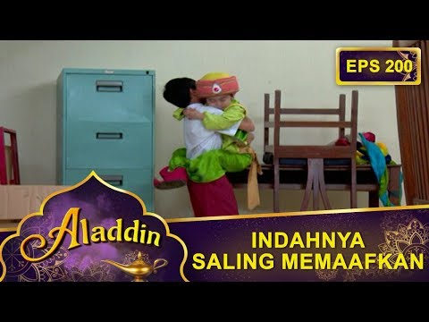 Aladdin Dan Jin Mustofa Berpelukan - Aladdin Eps 200 Part 2
