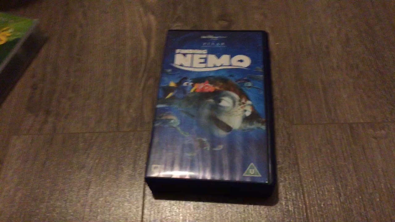 Finding Nemo UK VHS Unboxing - YouTube