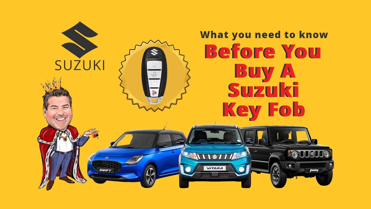 DIY Suzuki Key Fob Replacement Guide - YouTube