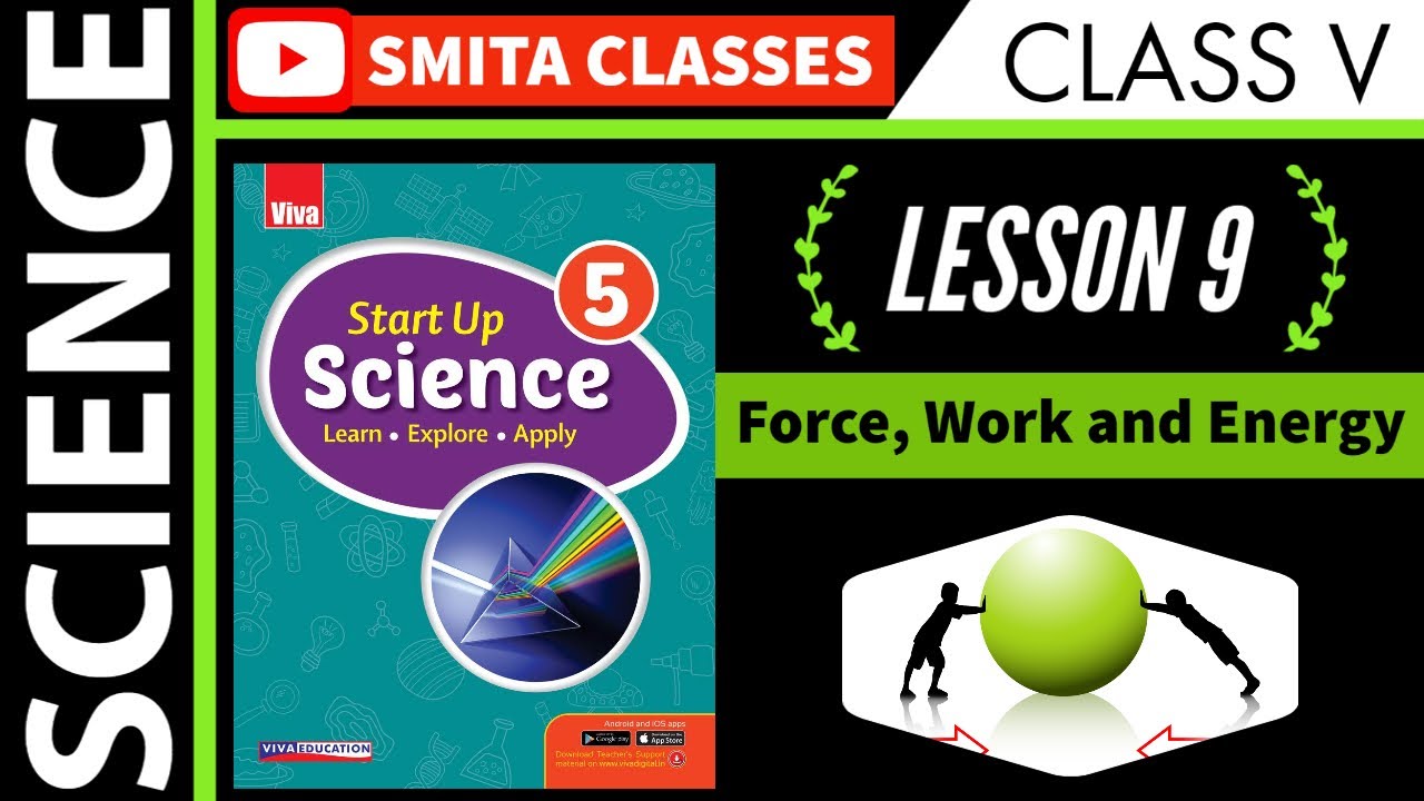 Force, Work and Energy Lesson 9 Class 5 SCIENCE | Start Up Science ...