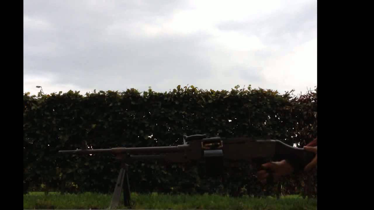 FN MAG airsoft test - YouTube