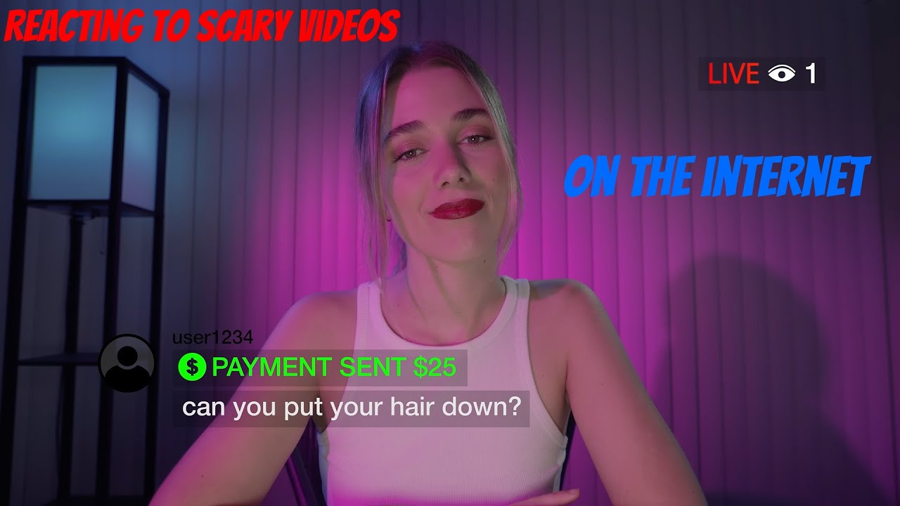 HOW DID THEY GET HER ADDRESS?! | Reacting To Scary Videos on the ...