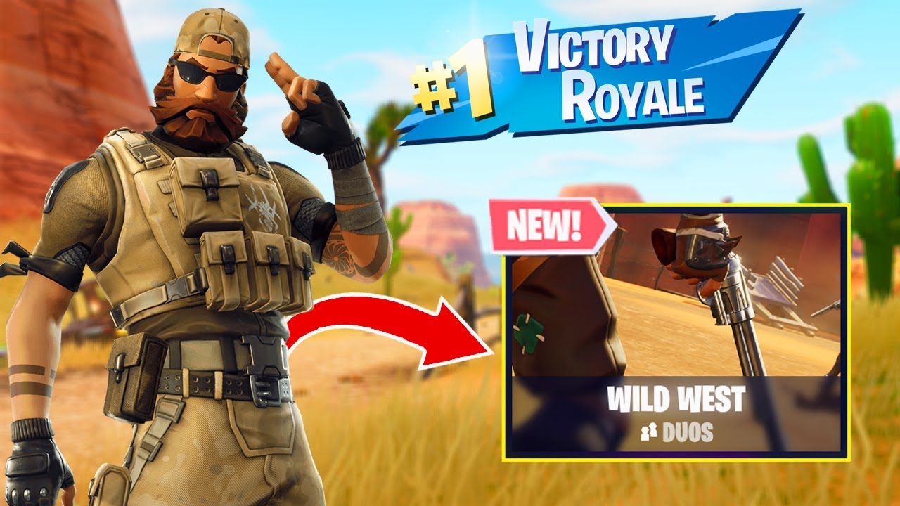 WILD WEST GAMEMODE!- Fortnite Battle Royale - YouTube