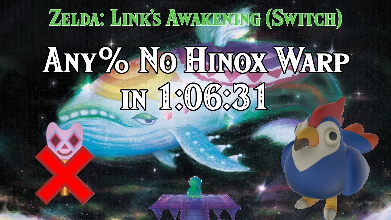 Link's Awakening Remake in 1:06:31 (No Hinox Warp WR) - YouTube